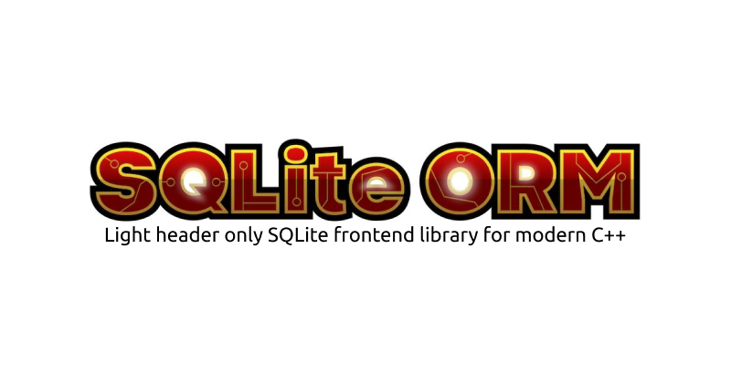 SQLite ORM